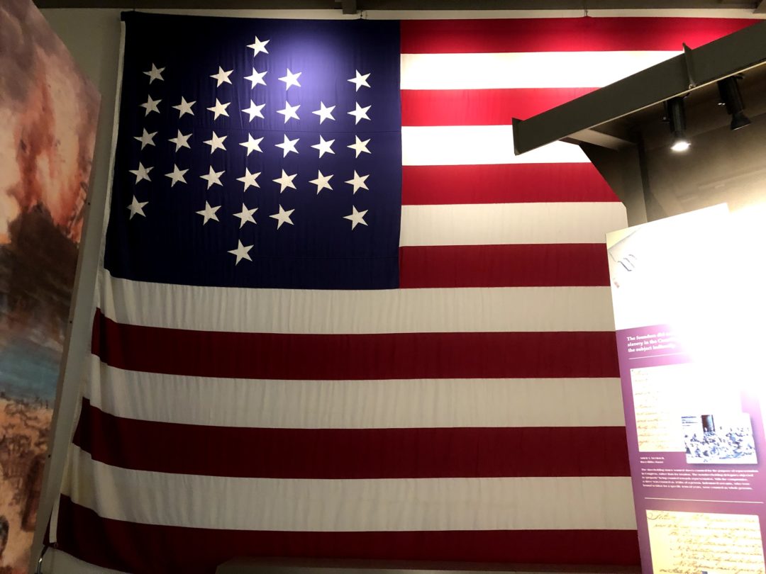 Fort Sumter's 33-star flag - Centennial Journey